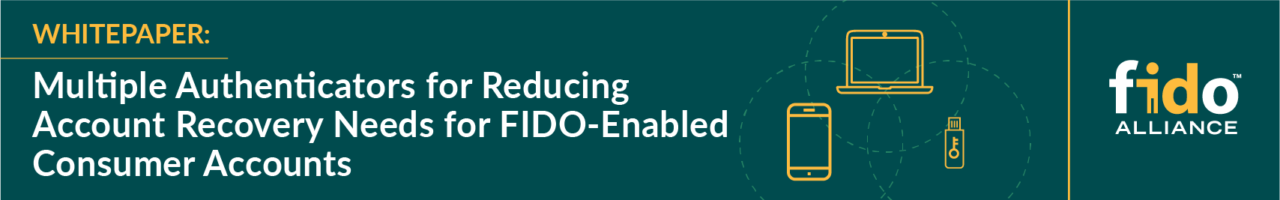 White Paper: Multiple Authenticators for Reducing Account-Recovery ...