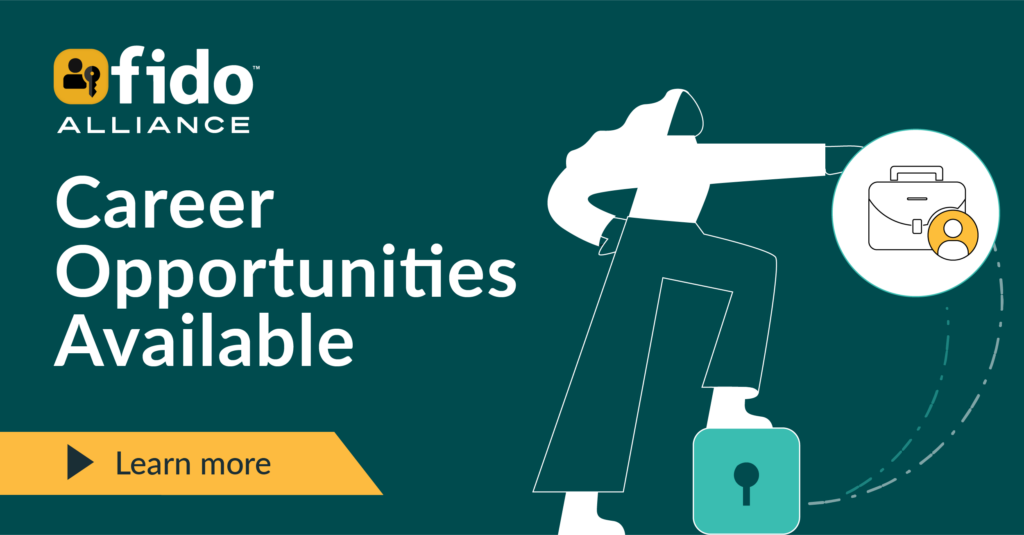 FIDO Alliance Careers | FIDO Alliance