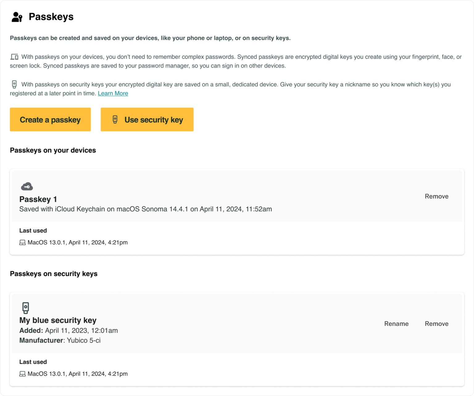 Passkey management UI: best practices for combining all passkey types - FIDO Alliance